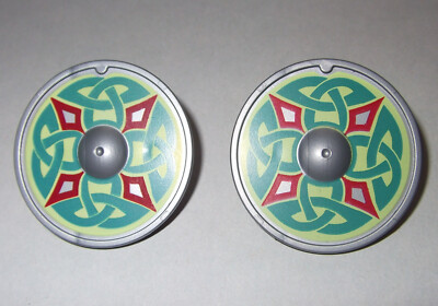 23083, 2x Schild, rund, groß, silber, bedruckt | eBay.de