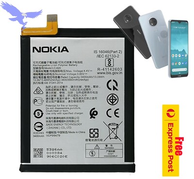 Replace Battery for Nokia 6.2 TA-1187 TA-1198 TA-1200 TA-1201 Free ...