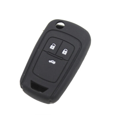 Black Silicone FOB Key Cover Fit For Chevrolet Cruze 2013-2014 Spark ...