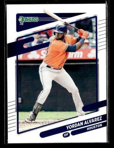 2021 Donruss #174a Yordan Alvarez Card Houston Astros | eBay