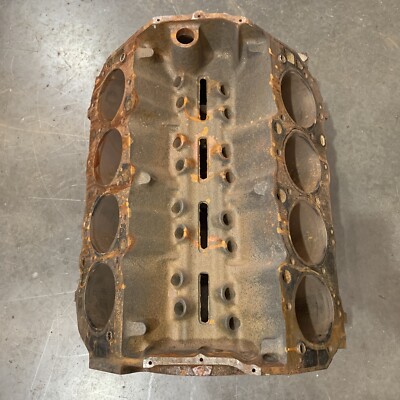 1966 BBC Big Block Chevy 396 2 Bolt Main Block 3855961 961 B 18 6 .060 ...