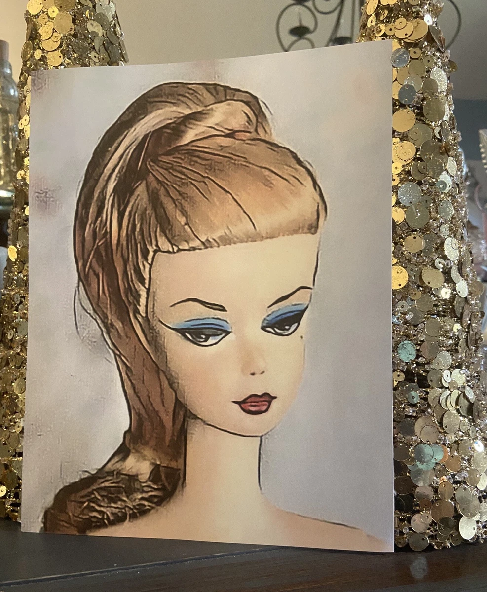 Vintage Barbie Sketch