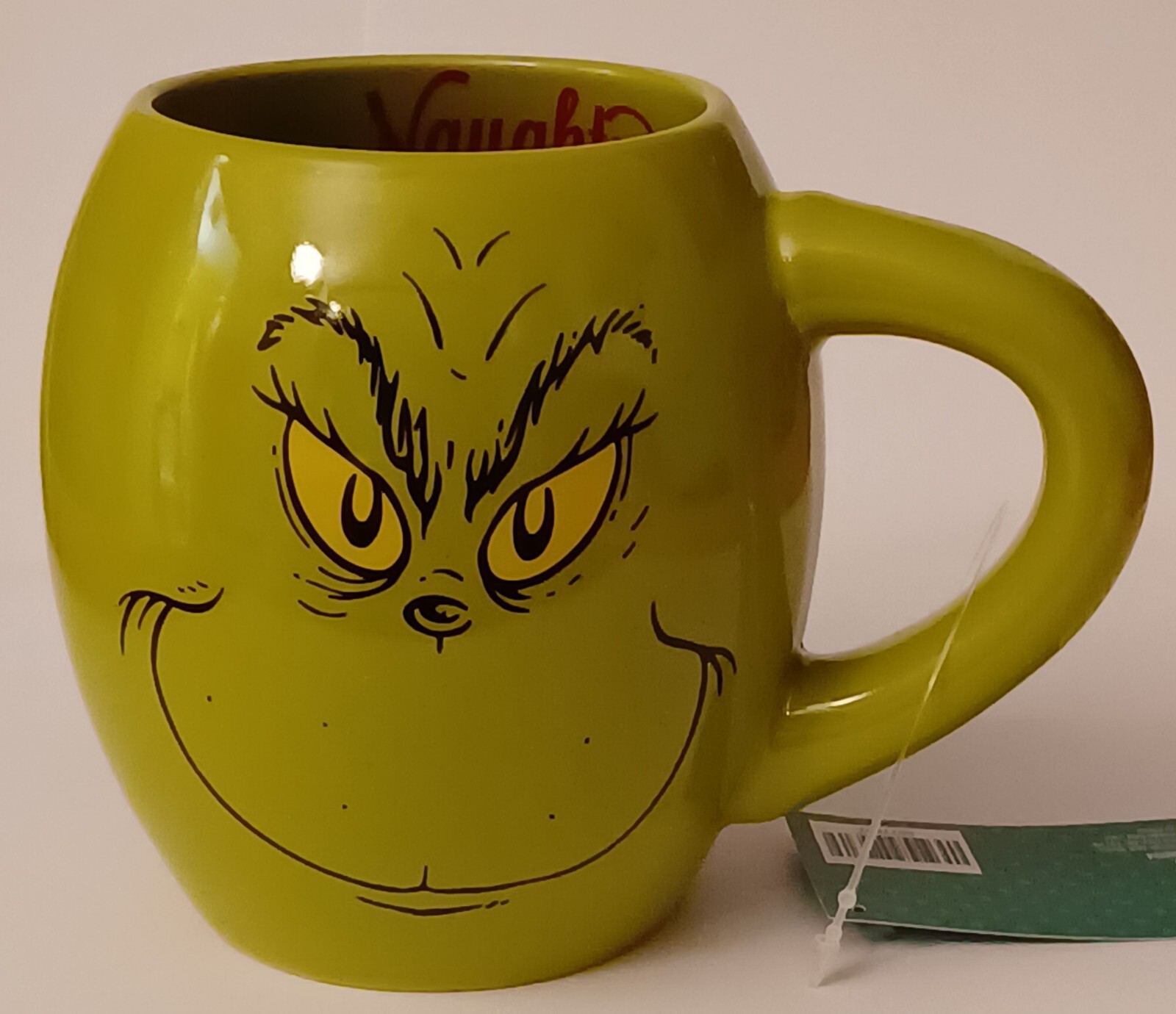 Dr. Seuss How The Grinch Stole Christmas Grinch Coffee Mug Naughty and ...