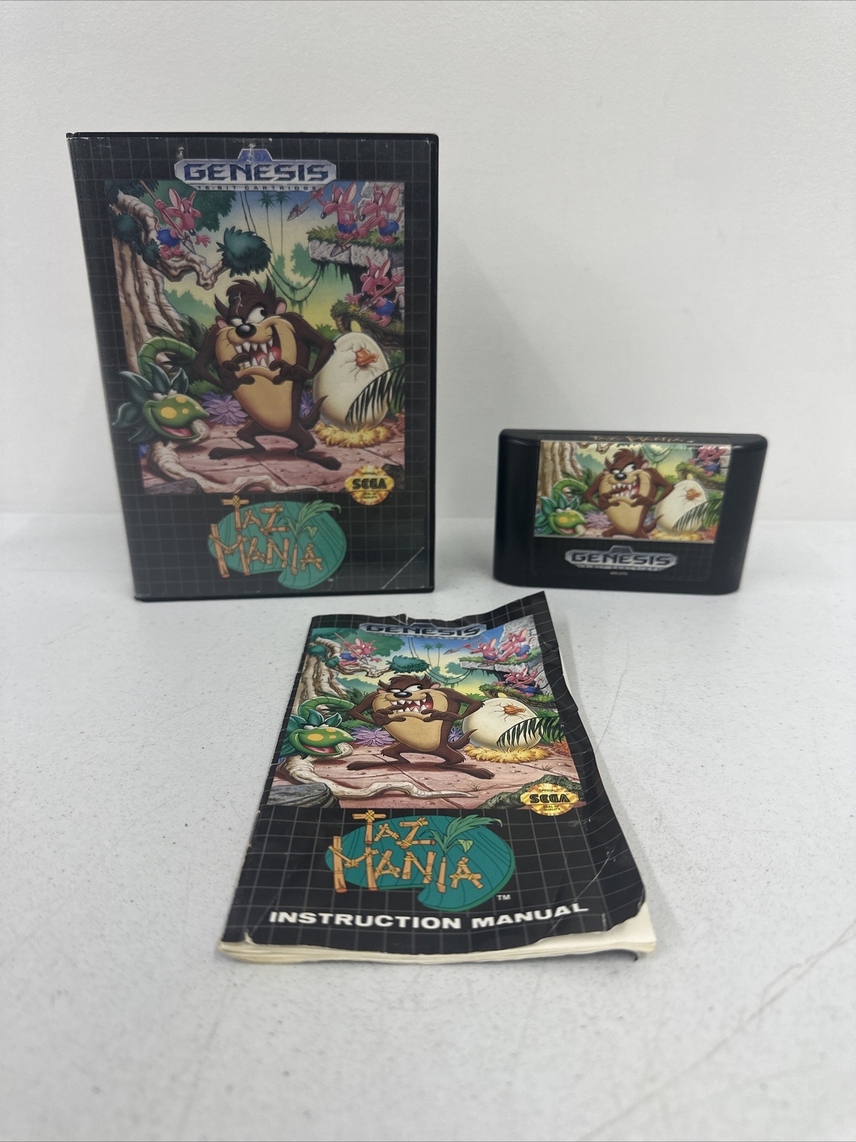 Genesis - Taz Mania Sega Genesis Complete Tested! 10086010329 | eBay