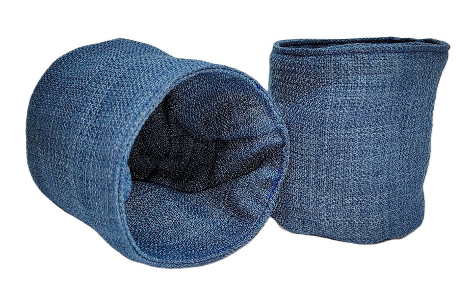 Handmade House plant Pots Small Plant Cover Fabric Personalized Planter ...