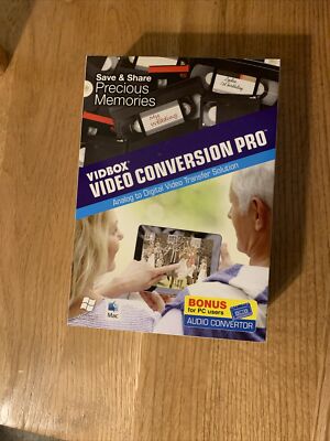 Vidbox Conversion Pro VHS to DVD/CD Using Mac/Windows Analog To Digital ...