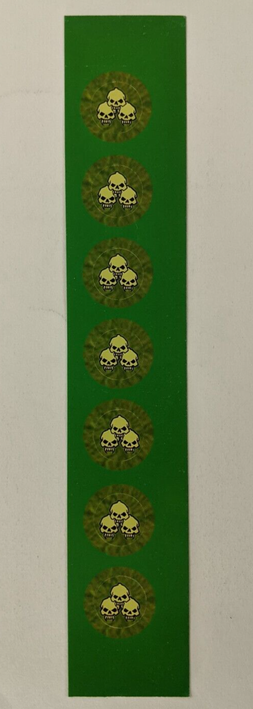 7x Slime Sludge Sewer Tokens Warhammer Quest UNPUNCHED Corridor Board ...