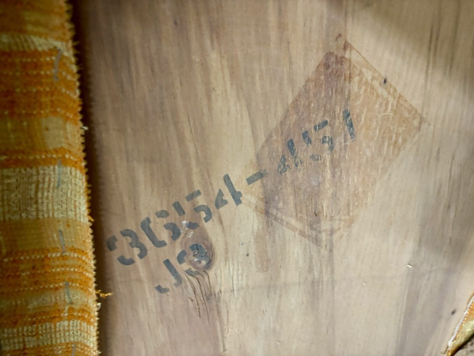 Vintage Yates Duncan Phyfe Hepplewhite Style Shield Back Dining Chairs ...