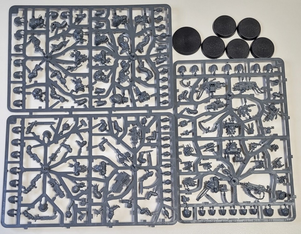 5x DEATHWATCH Kill Team +TOKENS & CARDS Tomb World *New* Warhammer 40k ...