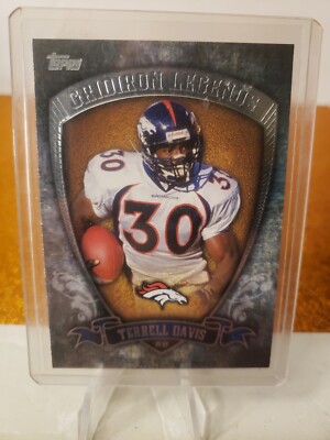 2013 Topps Gridiron Legends Terrell Davis Denver Broncos Card #GL-TD W ...