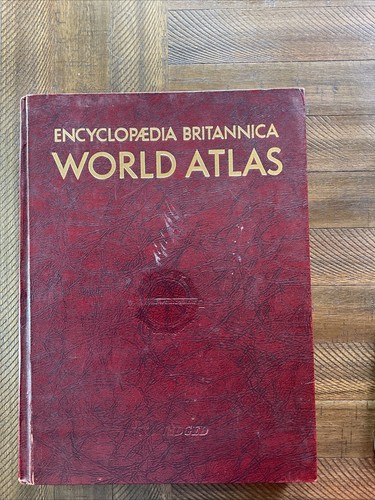 Encyclopaedia Britannica World Atlas Unabridged – 1964 | eBay