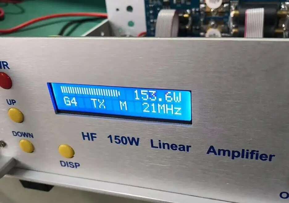 150W HF Linear Power Amplifier For YASEU FT-817 818 ICOM IC-703 705 ...