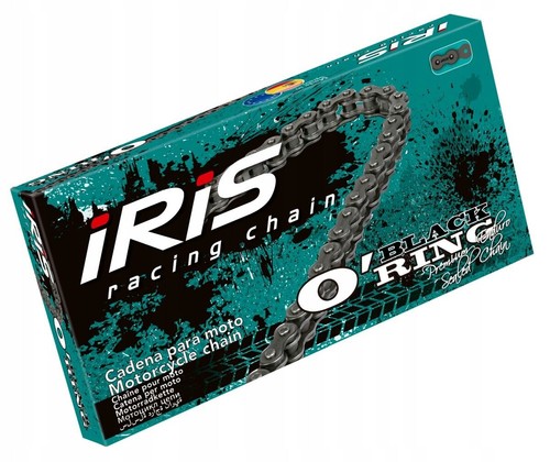 IRIS CHAIN 525 OU-104 (104 LINKS) O-RING (OPEN + CAP) BLACK (UP TO | eBay