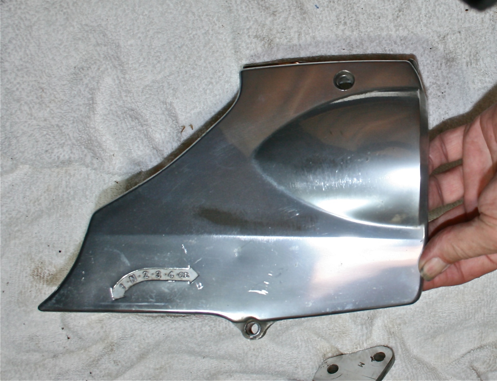 1986 HONDA SHADOW 1100 VT1100C ENGINE SPROCKET COVER (C-86W-010) | eBay