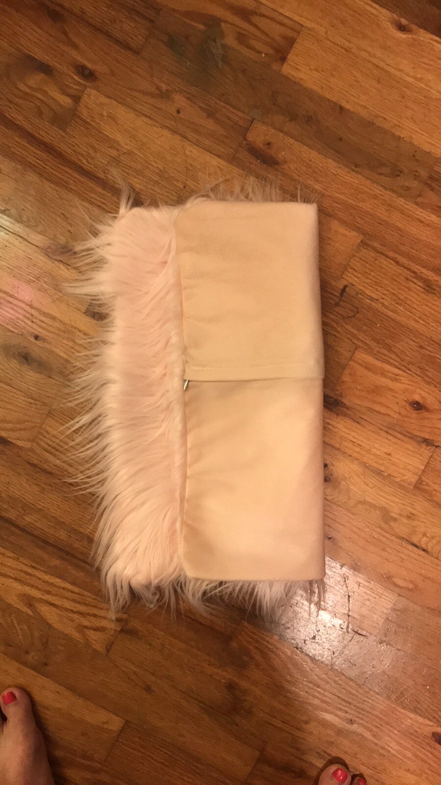 Decorative Pink Fluffy Faux Fur Pillow Cover 17x17” | eBay