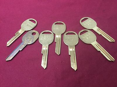 GM B49 Key Blanks by LSDA, Set of 7 - Locksmith | eBay