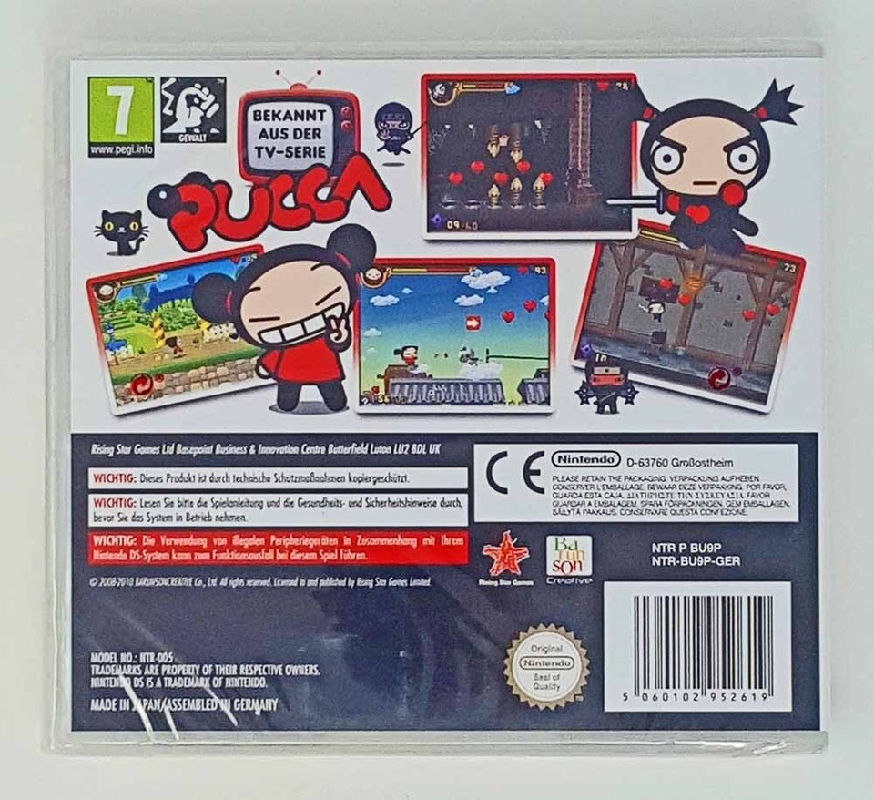 Nintendo DS Pucca Power Up Jump n Run Episodes Games Manga Series ...