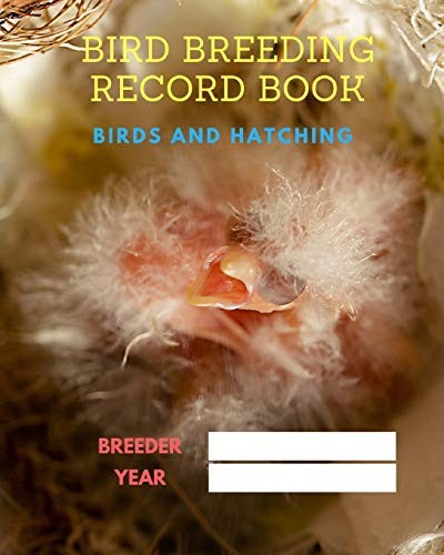 BIRD BREEDING RECORD BOOK: LOG BOOK FOR BIRDS BREEDING, By Nicola ...