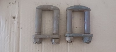 Pair 1923-1927 Model T Ford Rear Spring Shackles or Hangers, Vintage | eBay