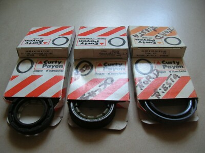 Lot de 6 bagues d'étanchéité Curty Payen de Peugeot 205 Peugeot 405 ...