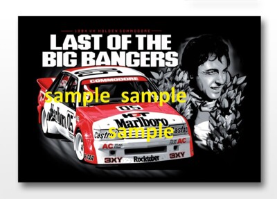 1984 HOLDEN HDT VK BROCK COMMODORE A3 ADVERT POSTER BATHURST POSTER ...