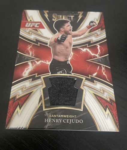 2021 Panini Select UFC Sparks Henry Cejudo Material /149 | eBay