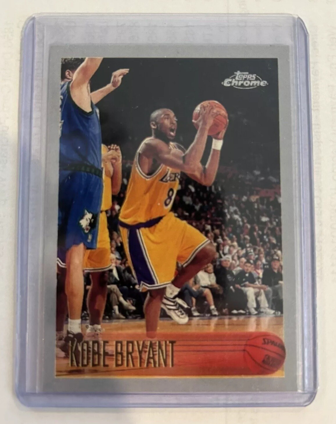 KOBE BRYANT 1996-97 TOPPS CHROME BASKETBALL #138 ROOKIE RC Reprint | eBay