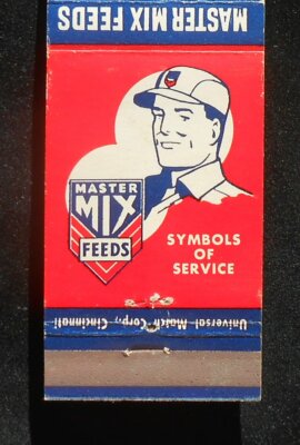 1950s Master Mix Feeds Big Valley Reading Anthracite Belleville PA ...