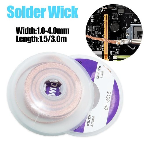 Copper Wire Mesh Desoldering Braid Anti Corrosion Solder Remover Wick ...