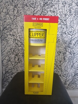 Clipper Lighter Display Stand Holds 200 Lighters Come With 4 Trays | eBay