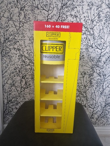 Clipper Lighter Display Stand Holds 200 Lighters Come With 4 Trays | eBay