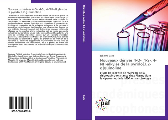 Nouveaux Dérivés 4-O-, 4-S-, 4-Nh-Alkylés de la Pyrido[3,2-G]Quinoline ...