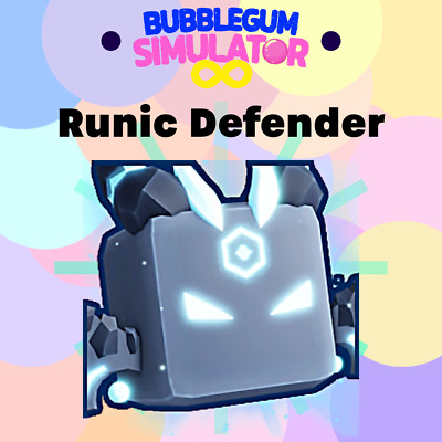 RUNIC DEFENDER! BGSi | Bubble Gum Simulator Infinity Roblox | Cheap ...