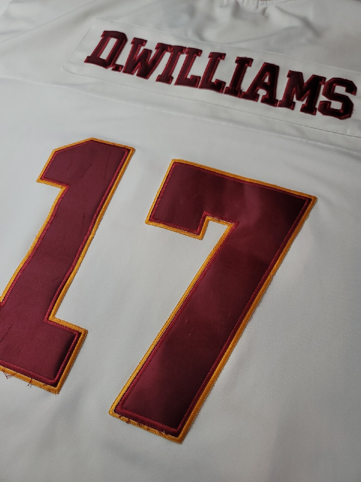 Mitchell & Ness Authentic Jersey Washington Redskins Logo Doug Williams ...