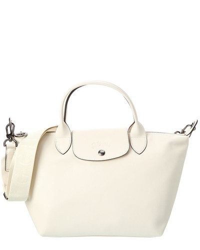 Longchamp Le Pliage Xtra Small Leather Tote Women's White 2500003968034 ...