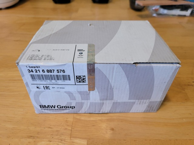 Genuine BMW Rear Brake Pads Set OEM 34216887576 for sale online | eBay