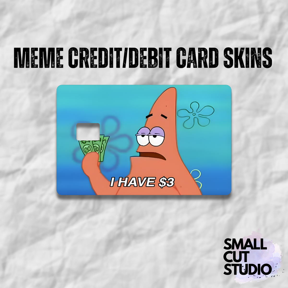 Meme Creditcard Ontwerpen Sjabloon Christmas Card Funny | PosterMyWall