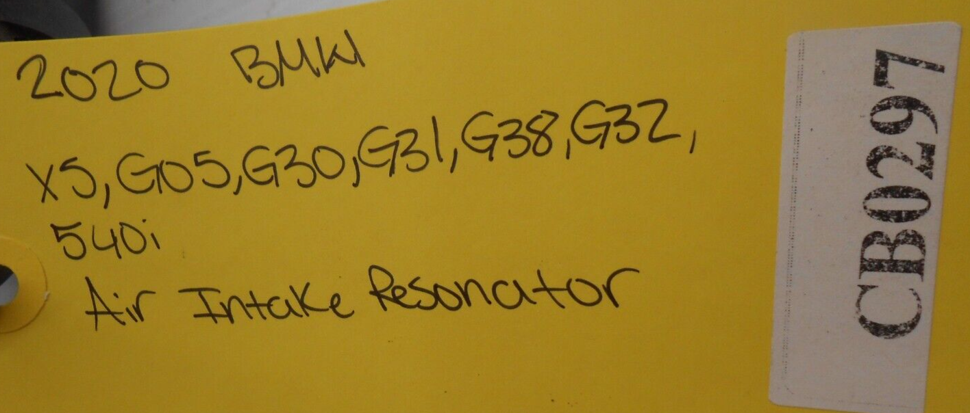 Genuine OEM Engine Air Intake Resonator For BMW 13718607950 CB0297 | eBay