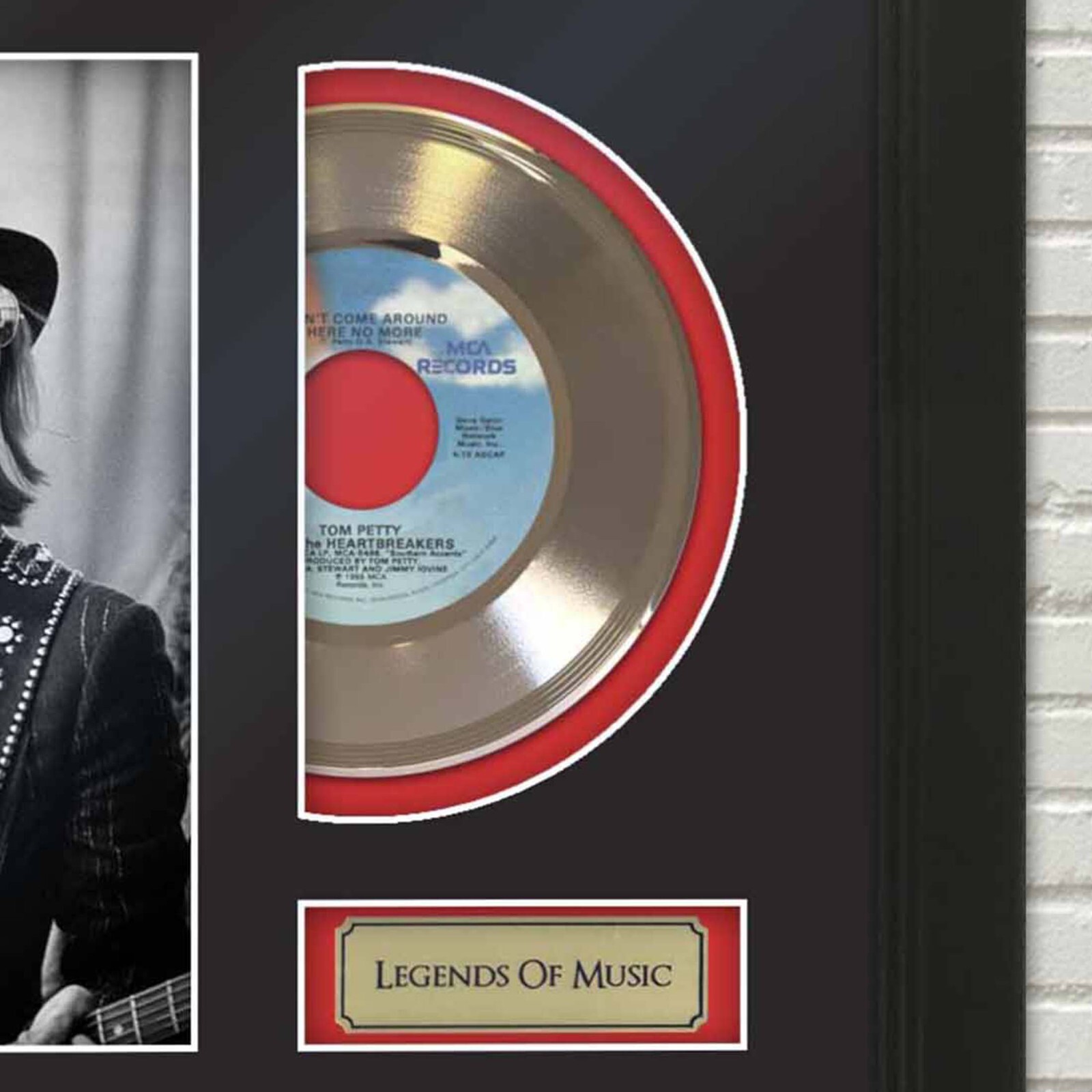 Tom Petty Legends of Music Gold Record Display | eBay