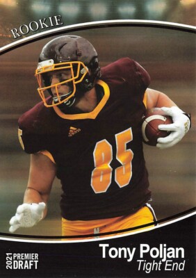 2021 SAGE HIT Football #98 Tony Poljan | eBay