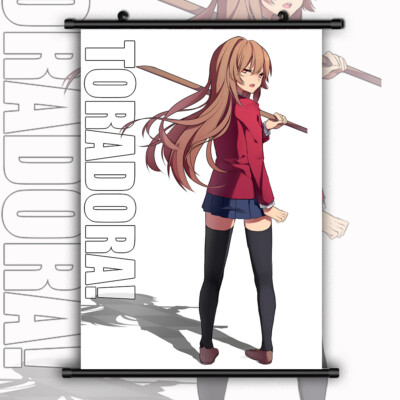 Toradora! Aisaka Taiga Anime HD Canvas Print Wall Poster Scroll Room ...