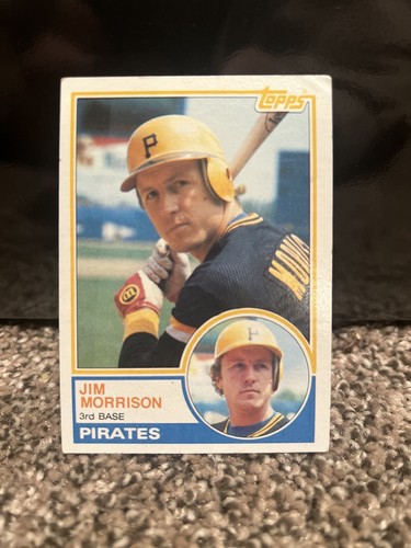 1983 Topps - #173 Jim Morrison - Pittsburgh Pirates | eBay