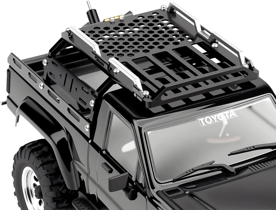 High-Quality Aluminum Bed Rack with Skid Plate & Reflective Ropes for ...