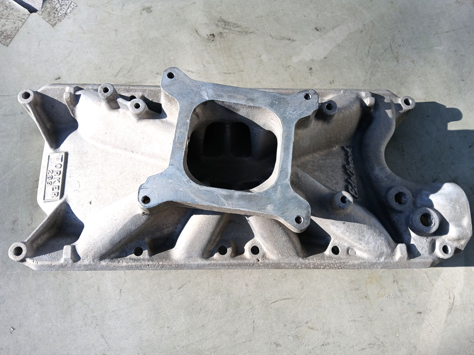 Vintage Edelbrock "Torker 289" Intake Manifold #2755 Small Block Ford ...