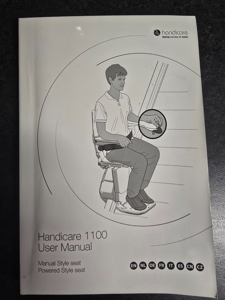 Handicare 1100 Straight Stairlift | eBay UK