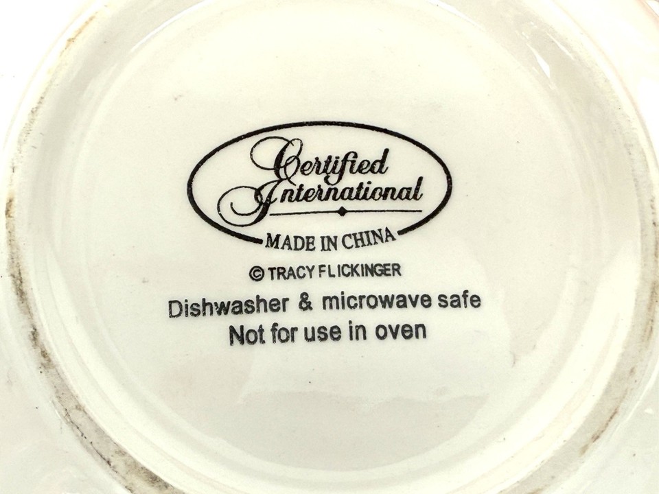 Set of 8 Certified International Chef Plates by Tracy Flickinger 5” | eBay