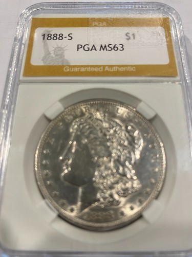 1888 S Morgan Silver Dollar MS63 | eBay