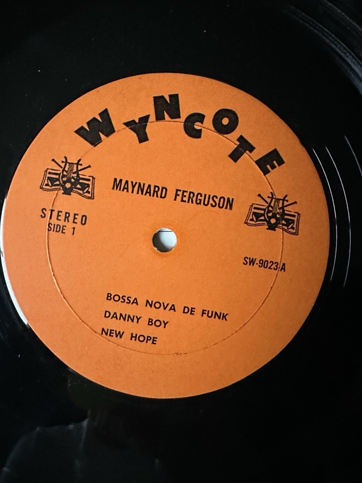 Maynard Ferguson Bossa Nova De Funk Vinyl LP Wyncote W-9023 Mono VG++ ...
