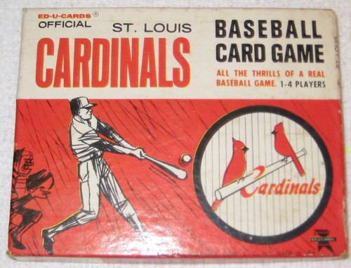 Rare 1964 Ed U Cards St. Louis Cardinals Baseball Card Game ** Complete ...