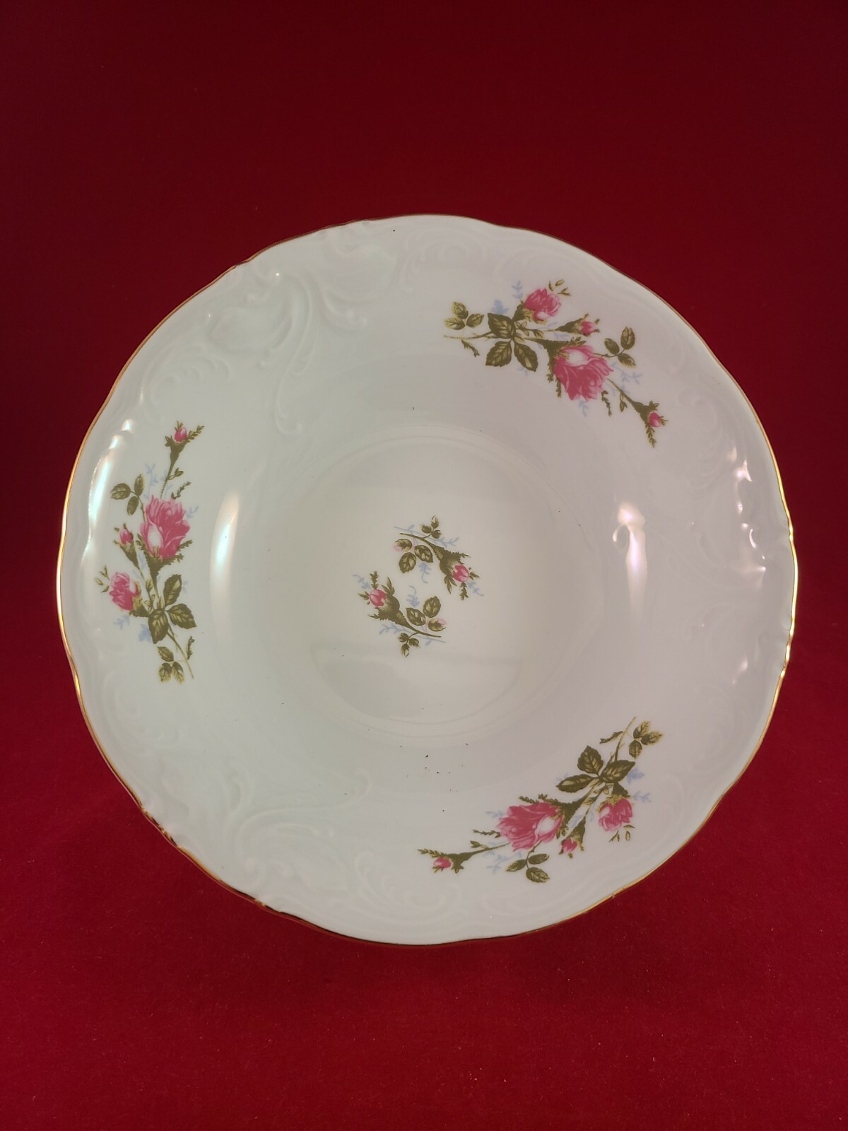 ROYAL KENT COLLECTION RKT8 MOSS ROSE MADE IN POLAND VEGETABLE BOWL 9 ...